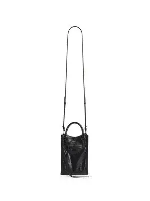 Balenciaga Le City Phone Holder - Black