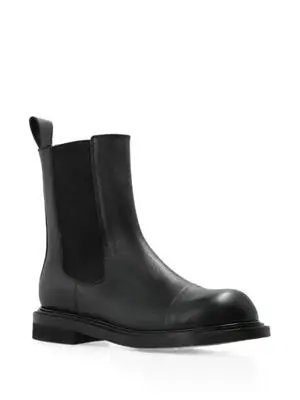 Moschino Leather Chelsea Boots