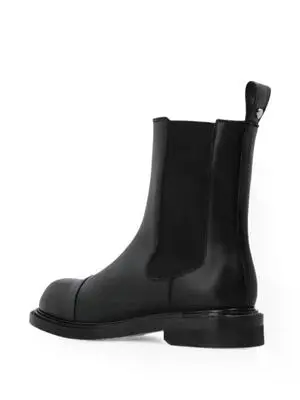Moschino Leather Chelsea Boots