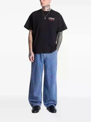 PLEASURES Strokes Parachute Pants