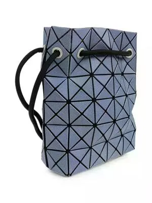 Issey Miyake Geometric-panel Drawstring Bucket Bag