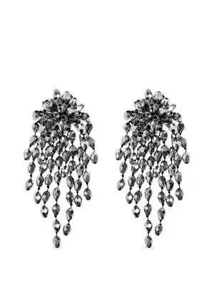 Isabel Marant Étoile Bead-embellished Clip-on Earrings