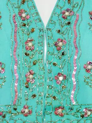 Antik Batik Simone Embroidered Gilet
