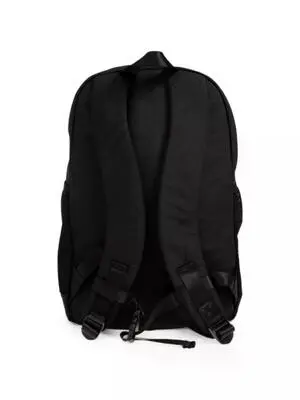 EA7 Logo-print Bungee-cord Backpack - Black
