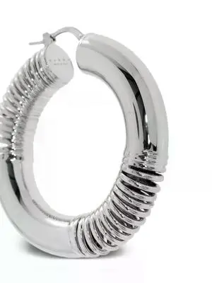 Marni Ridged Hoop Earrings