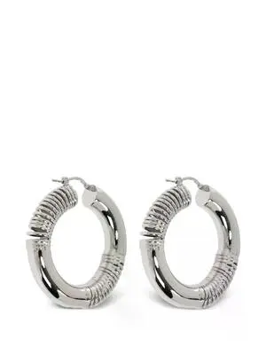 Marni Ridged Hoop Earrings