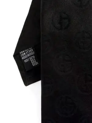 Giorgio Armani Logo-jacquard Silk Tie