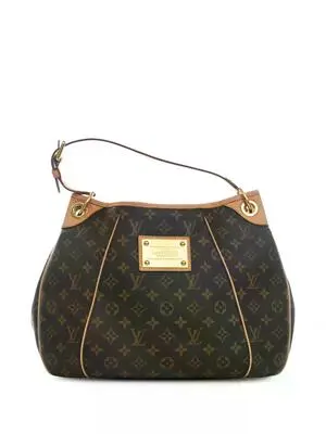 LOUIS VUITTON 2009 Monogram Galliera Pm Shoulder Bag - Brown