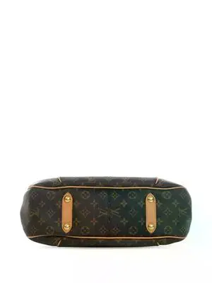 LOUIS VUITTON 2009 Monogram Galliera Pm Shoulder Bag - Brown