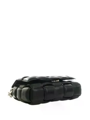Bottega Veneta Padded Chain Cassette Satchel - Black