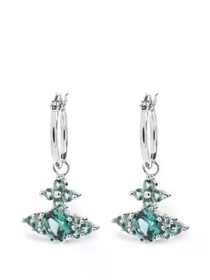 VIVIENNE WESTWOOD Feodorita Hoop Earrings - Silver