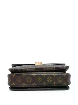 LOUIS VUITTON 2016 Monogram Pochette Metis Satchel