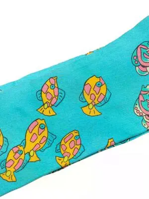 Hermès 2010-2018 Rencontre Oceane Twilly Silk Scarf Scarves
