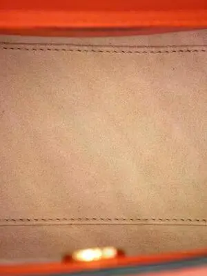 Gucci Leather Bamboo Diana Satchel - Orange