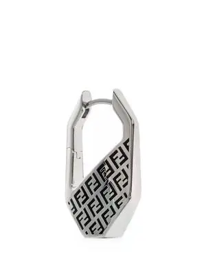 Fendi Ff Motif Geometric Earring