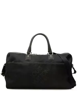 LOUIS VUITTON 2006 Damier Geant Albatros Duffel Bag Travel Bag - Black