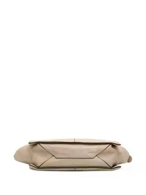 Celine 2016 Medium Grained Calfskin Trifold Tote Bag