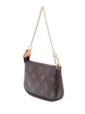 LOUIS VUITTON 2004 Monogram Mini Pochette Accessoires Handbag