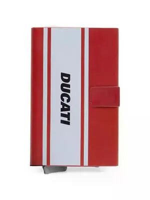 PIQUADRO X Ducati Logo-print Wallet