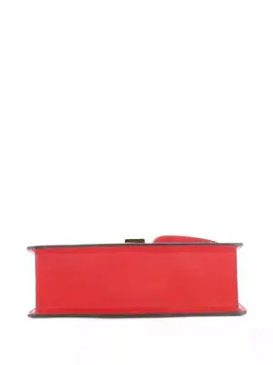 Gucci Sylvie Leather Small Shoulder Bag - Red