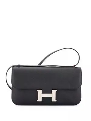 Hermès Constance Elan Nm Bag Epsom 25 Shoulder Bag - Black