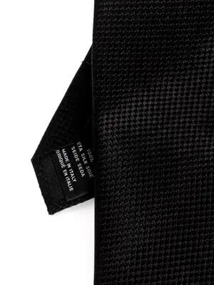 TOM FORD Check-pattern Silk Tie