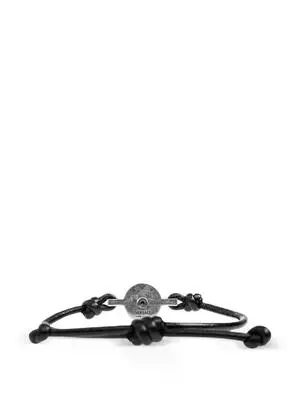 Versace Medusa Leather Bracelet