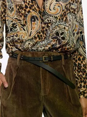 Etro Embellished Buckled Belt