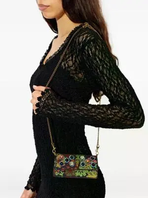 Kurt Geiger Long Nano Shoreditch Gem-embellished Bag