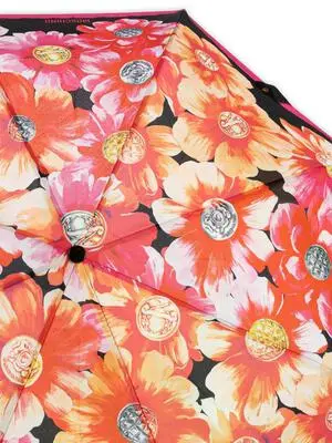 Moschino Floral-motif Folding Umbrella