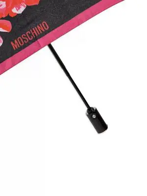 Moschino Floral-motif Folding Umbrella