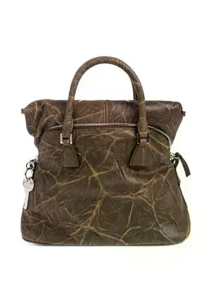 MAISON MARGIELA Mini 5ac Leather Tote Bag