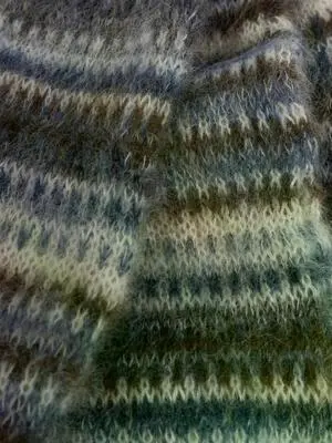 MARANT Mouna Fair Isle-knit Scarf