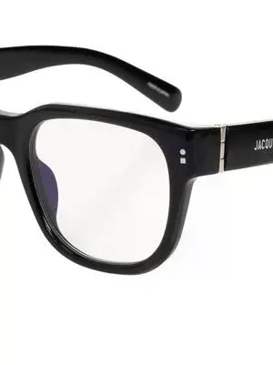 Jacquemus Square-frame Glasses - Black