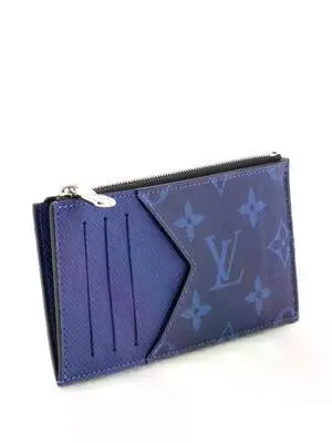 LOUIS VUITTON Coin Monogram Taigarama Card Holder