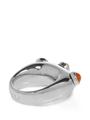 Marni Cabochon-embellished Brass Ring