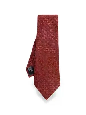 Giorgio Armani Logo-jacquard Pointed Tie