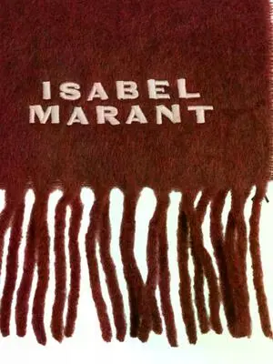 Isabel Marant Étoile Firny Logo-embroidered Scarf
