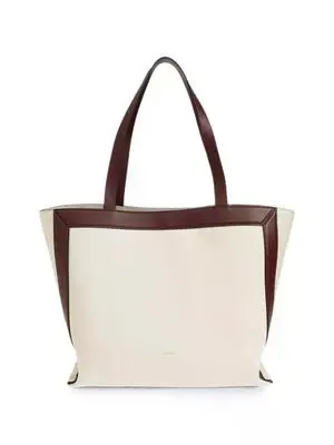 WANDLER Medium Ida Leather Tote Bag