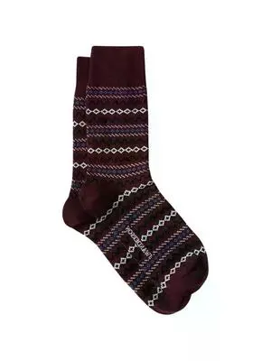 JW Anderson Fairisle Mid-calf Socks