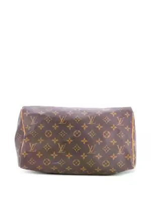LOUIS VUITTON Speedy Monogram Canvas Satchel