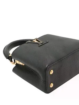 LOUIS VUITTON Taurillon Capucines Satchel