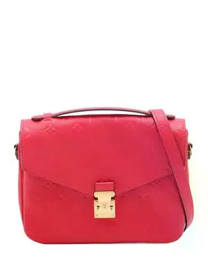 LOUIS VUITTON 2019 Empreinte Pochette Métis Satchel - Red