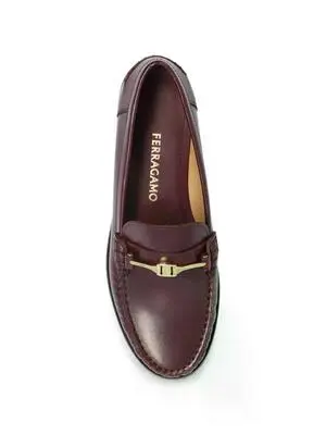 FERRAGAMO Harry Leather Loafers