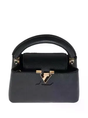 LOUIS VUITTON 2020-2026 Taurillon Mini Capucines Satchel