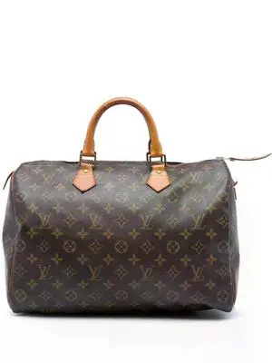 LOUIS VUITTON 2011 Monogram Speedy 35 Boston Bag