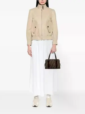 Fendi 2000-2010 Zucca Canvas Handbag