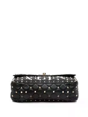Valentino Garavani Lambskin Rockstud Spike Satchel