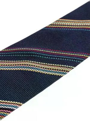Paul Smith Artist Stripe Silk Tie