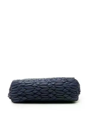 Miu Miu 2010-2026 Matelasse Nappa Crystal Frame Flap Satchel